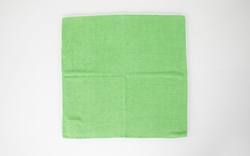 Lavette microfibre C120 - Verte - Concept Microfibre matériel de ...